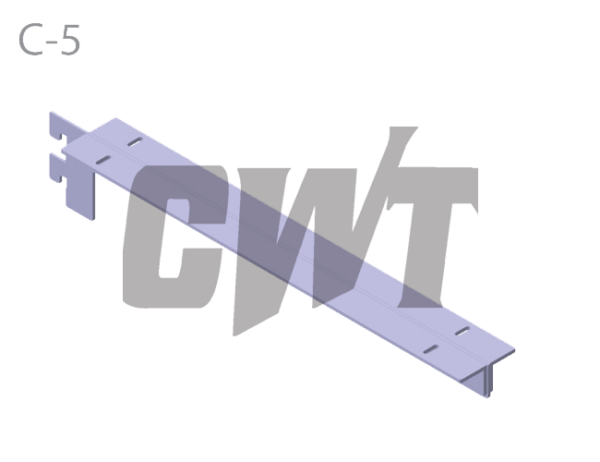CWT แขนรับชั้นไม้ แบบฉากคู่ 2 เขี้ยว BRACKET - Chatsiamonline
